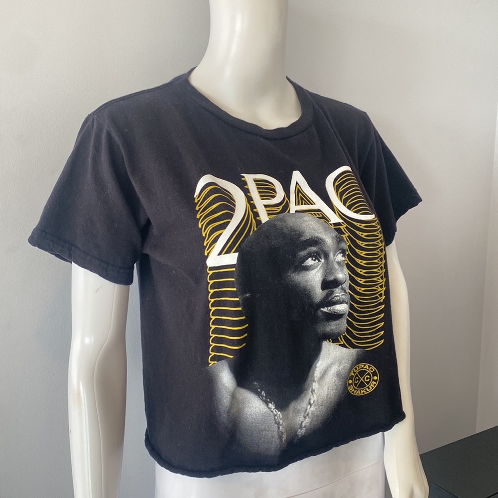Vintage Y2k Cross Colours Tupac Shakur 2pac Graphic T… - Gem